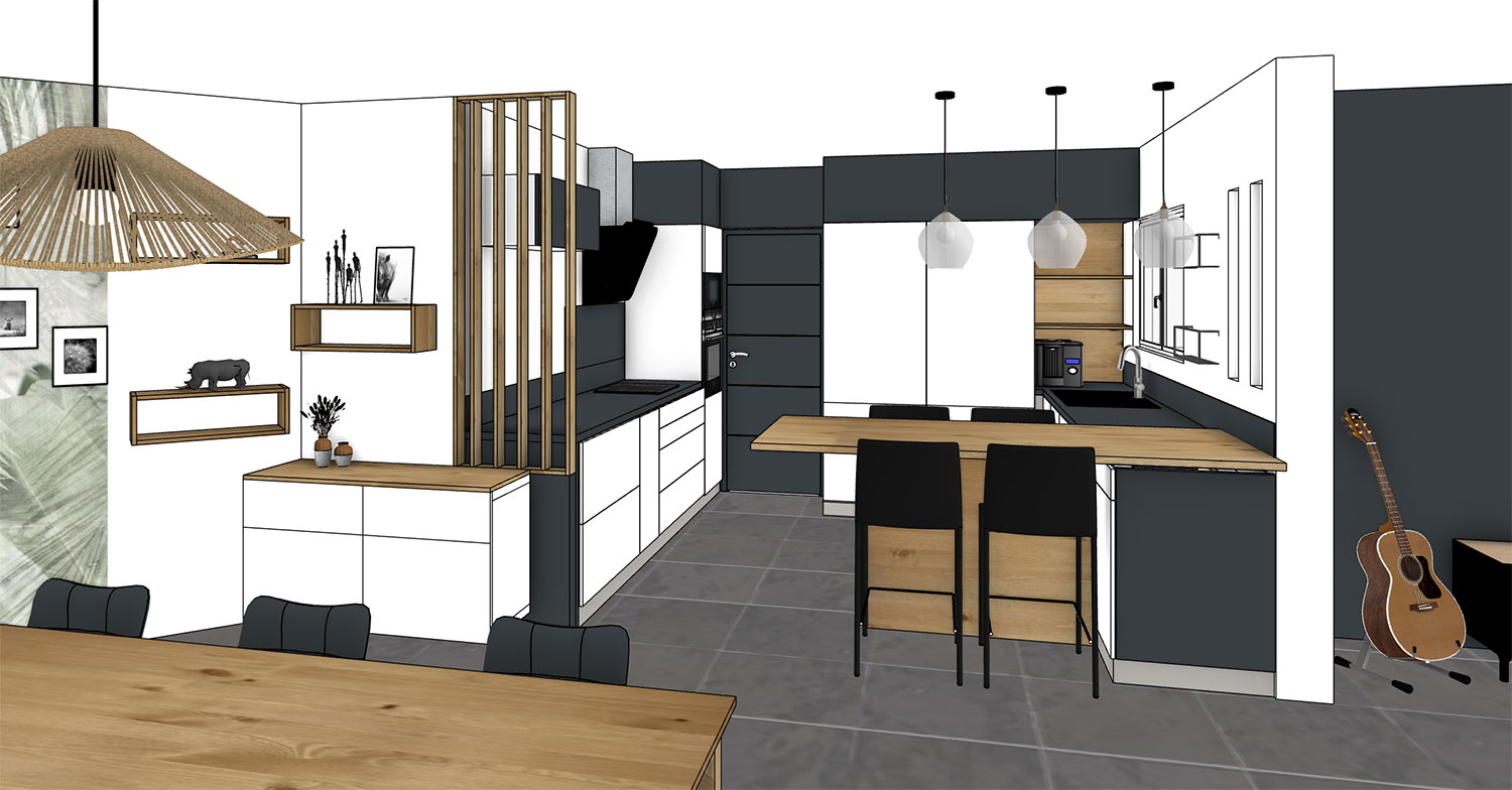 conception 3D de votre intérieur près La Roche sur Yon, Aizenay